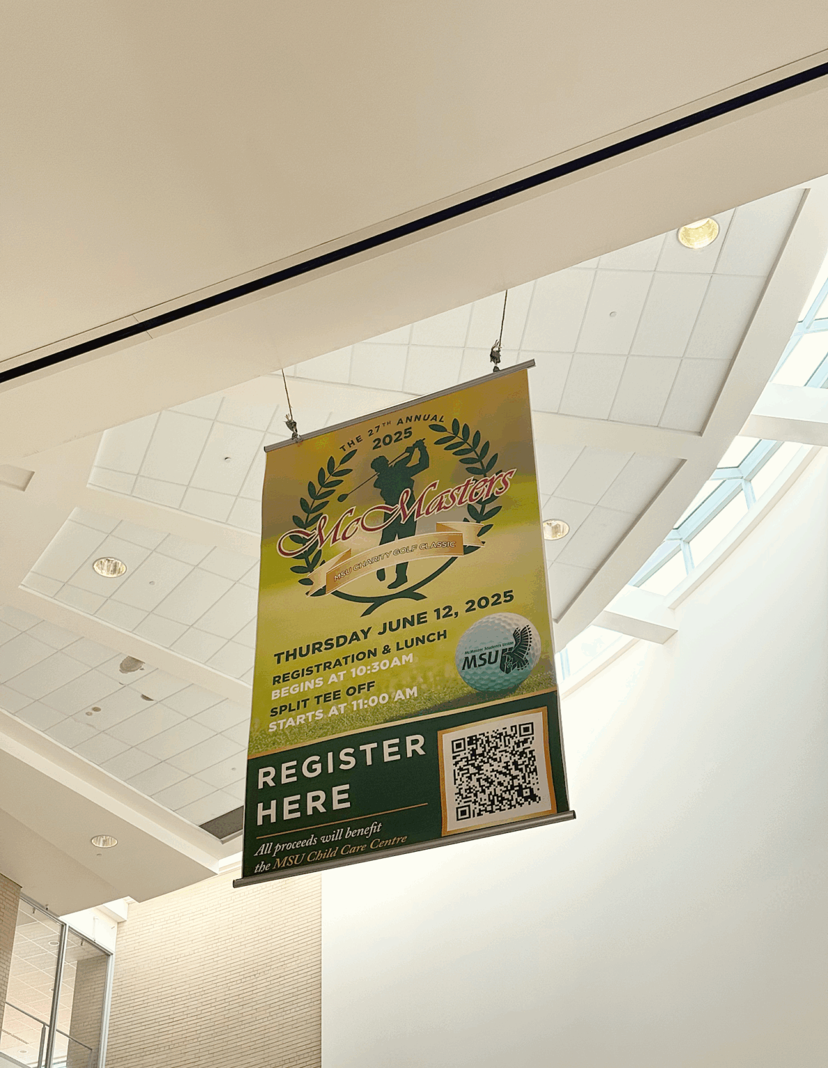 Banners – McMaster University Student Centre